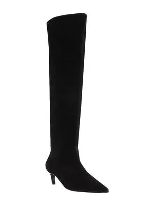 Schutz Odessa Suede Over-the-knee Boots - Black