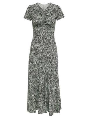 PROENZA SCHOULER Proenza Schouler Zebra-Print Keyhole Maxi Dress