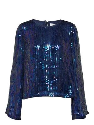 VELVET BY GRAHAM & SPENCER Sequined Top