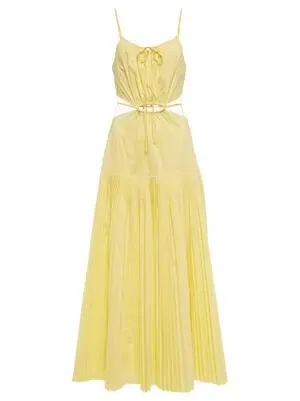 SIMKHAI Simkhai Spaghetti Strap Cutout Dress