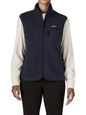 Patagonia Retro Pile Fleece Vest - Blue