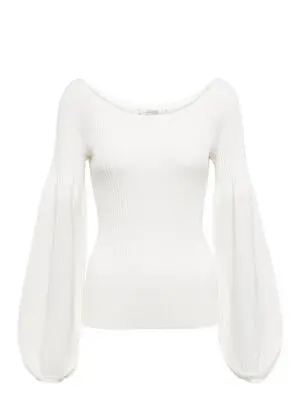DOROTHEE SCHUMACHER Sleek Ribs Wool-blend Sweater