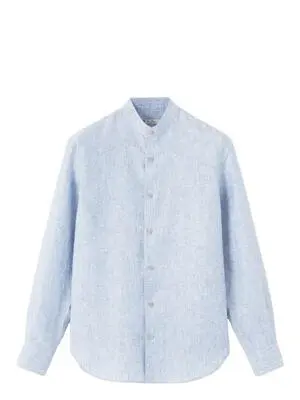 Loro Piana Elia Shirt - Light Indigo