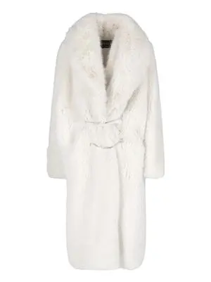 DONDUP Erotica Fur Coat - White