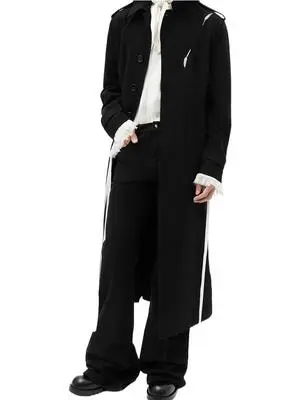 ANN DEMEULEMEESTER Runo Bow-tie Shirt Ivory