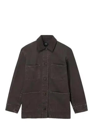 A.p.c. Canvas Workwear Jacket - Brown