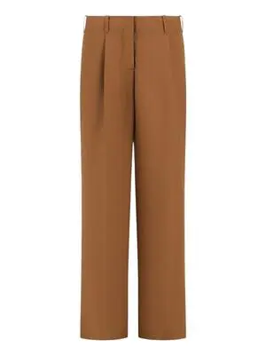 Herno Darted Elasticated-waist Trousers - Brown