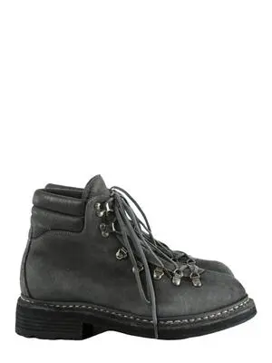 Guidi Lace-up Hiking Boots - Black
