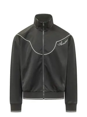 AMIRI Amiri Long-Sleeve Jacket With High Neck And Zip Closure
