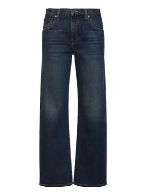 KHAITE Khaite High-Waisted Wide-Leg Jeans
