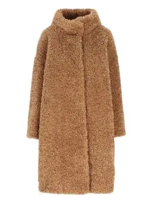 Herno Long-sleeved Coat - Camel