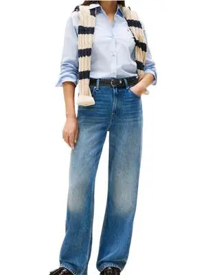 Tommy Hilfiger Buttoned Shirt - Blue
