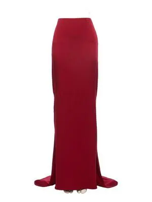 VALENTINO Valentino Pleated Midi Skirt