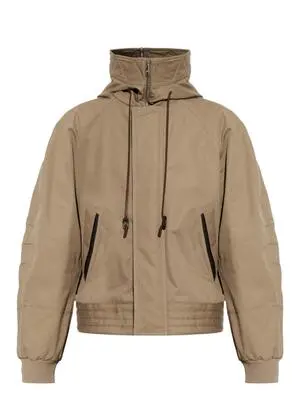 Bottega Veneta Long-sleeved Hooded Jacket - Beige