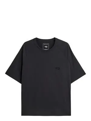 Y3 Boxy Short Sleeve T-shirt - Black