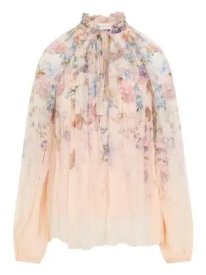 Zimmermann Zimmermann-Style Valiant Billow Viscose Blouse For Women Multicolour