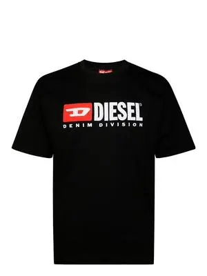 DIESEL® Diesel Men's Mini Stamp Art Graphic T-Shirt Nero