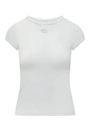 DIESEL® DIESEL Cotton Mini T-Shirt Bianco