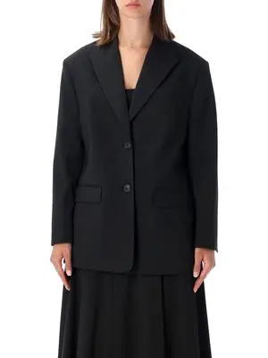 BY MALENE BIRGER Tailored Single-breasted Blazer - Nero