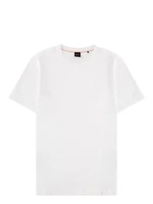 BOSS Cotton T-shirt For - White