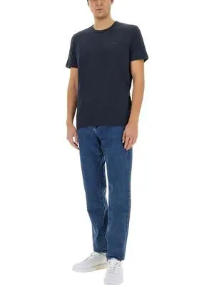 BOSS Classic Cotton T-shirt For Size - Blue