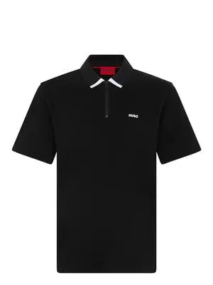 BOSS Essential Cotton Polo For - Black
