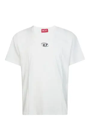 DIESEL® Essential T-shirt Norm Fit - Bianco