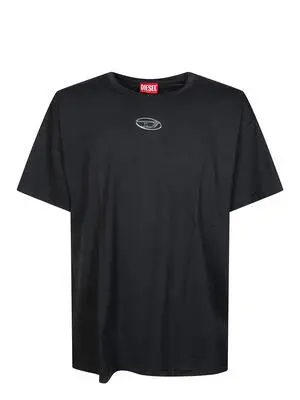 DIESEL® Classic T-shirt Perfect For Spring/summer 2026 - Nero