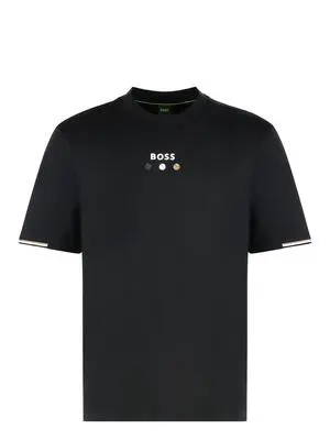 BOSS Classic Cotton Crew-neck T-shirt - Black