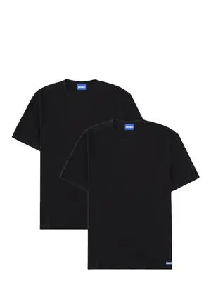 Hugo Logo T-shirt Set For - Black