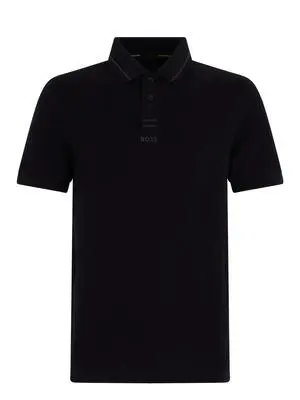 BOSS Short Sleeve Casual Polo For - Black