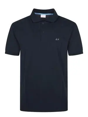 SUN 68 Sun 68 Classic Fit Polo For Men Blu