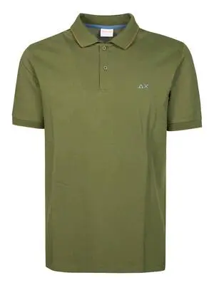 SUN 68 Sun 68 Contrast Pocket Polo For Men Verde