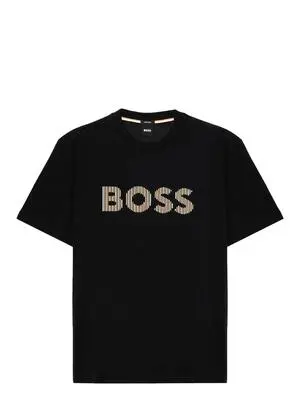 BOSS Classic 100% Cotton T-shirt For - Black