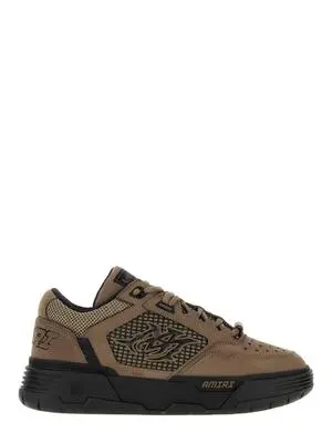Amiri Ma-94 Suede And Fabric Sneakers - Brown