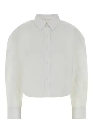 Calvin Klein Crisp Oversized Poplin Shirt - White
