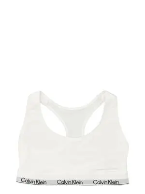 Calvin Klein Racerback Bralette - Bianco