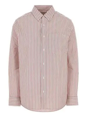 Calvin Klein Embroidered Stretch Oxford Shirt For - Stripped