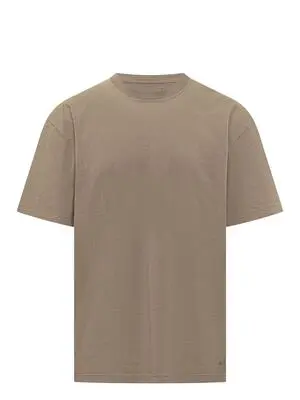 AMISH SUPPLIES Gironeck E Logo T-shirt - Dyed Walnut