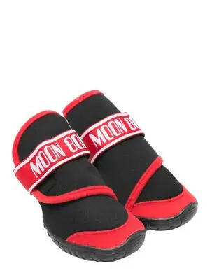 POLDO DOG COUTURE X MOON BOOT Stylish Dog Shoes For Modern Pets - Nero