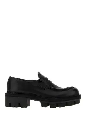 PRADA Prada Practical Leather Loafers For Women