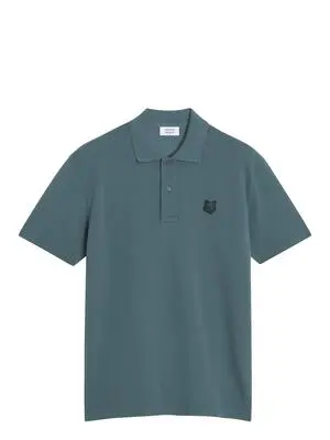 Maison Kitsuné Polo Shirt With Embroidered Logo - 0081