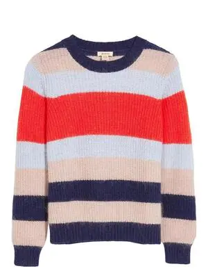 BELLEROSE Girls' Striped Knit Shirt - Multicolour