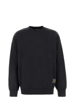 Carhartt Work In Progress Alumni Cotton Sweatshirt - Black