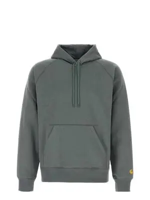 Carhartt Work In Progress CARHARTT WIP Hooded Chase Sweatshirt Light Blue