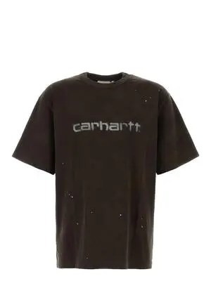 Carhartt Work In Progress Organic Cotton Painter T-shirt - Brown