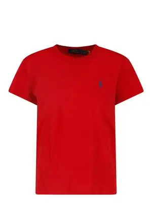 Polo Ralph Lauren POLO RALPH LAUREN Classic Logo Crewneck T-Shirt Red