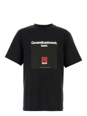 OAMC 100% Organic Cotton T-shirt - Black