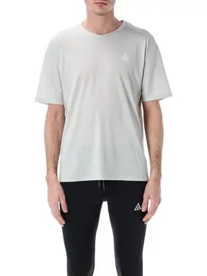 Nike Hike" Short Sleeve Performance Shirt - Grey Fog