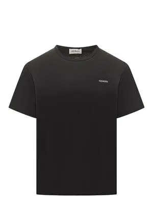Premiata Cotton Graphic T-shirt - Black